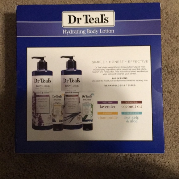 Dr. Teal’s | Other | Dr Teals Hydrating Body Lotion Kit Brand New ...